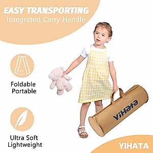 YIHATA Bed Rail for Toddlers 2 in 1 Foldable Bed Bumper Kids Foam Bed Bumper Safety Bed Rail for Toddlers with Non-Slip Machine Washable Cover Bed Side Rail for Queen, King, Twin Bed（1 Pack）