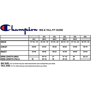 Champion Men's Big-Tall Fleece Pant, Navy, 4X