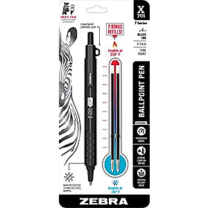 Zebra Pen X-701 Tactical Retractable Ballpoint Pen