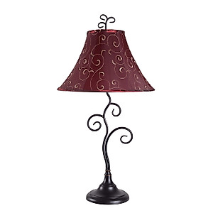 Kenroy Home 31380BRZ Richardson Table Lamps, Large, Bronze