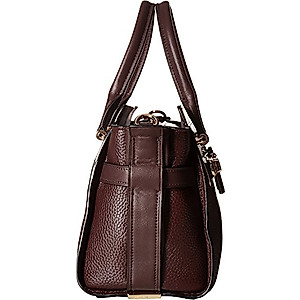 COACH Coach Swagger Carryall 27 In Pebble Leather Li/Oxblood One Size
