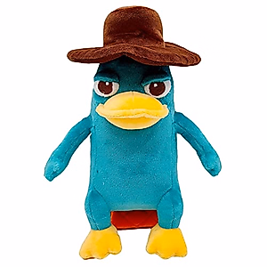 Shontay Perry The Platypus Plush, Platypus Plush Toy for Cartoon Fans Gift,Beautiful Platypus Stuffed Plushies Doll, Gifts for Boys and Girls Birthday & Holiday