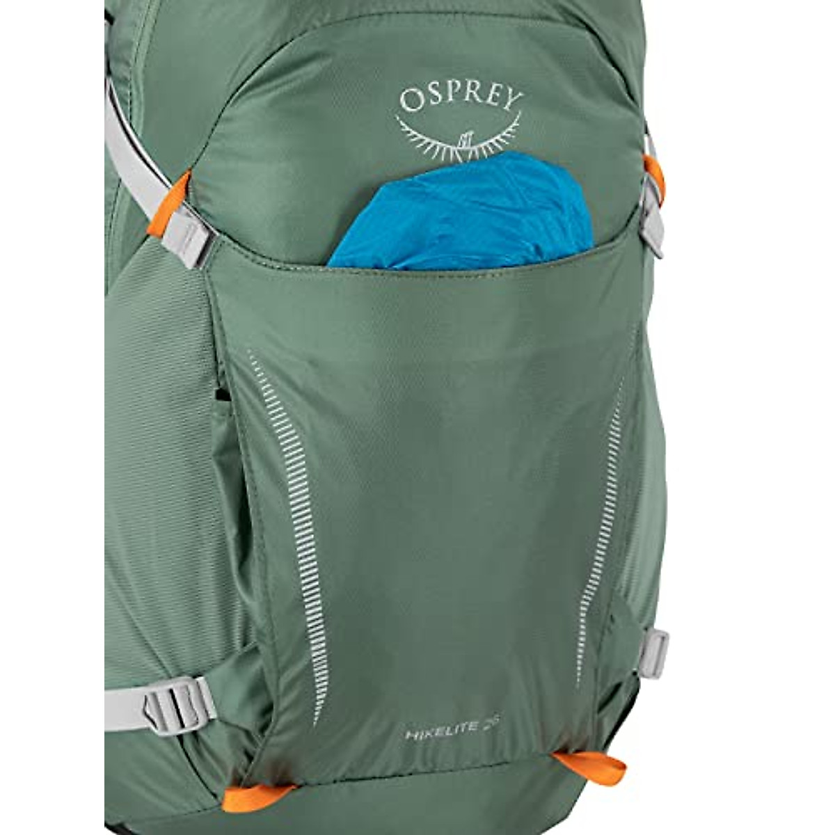Osprey Hikelite 26L Unisex Hiking Backpack, Pine Leaf Green, One Size