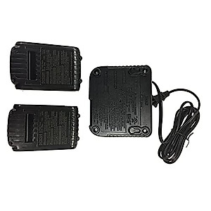 DEWALT Atomic 20V MAX Cordless Brushless Combo Kit 3 Tools: 1/2 in Drill/Driver + 1/4 in Impact Driver + 6-1/2" Circular Saw + Charger + 2 Packs 1.3 Ah Batteries + Bag