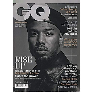 British GQ Magazine (March, 2018) Michael B. Jordan Cover