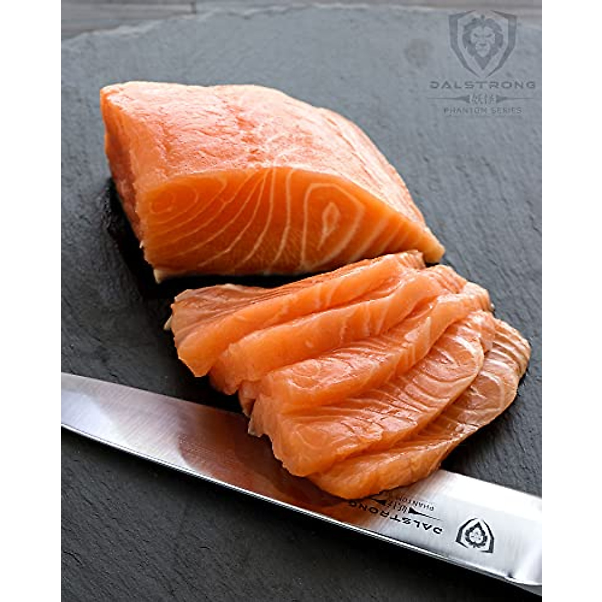 Dalstrong Yanagiba Knife - 9.5 inch - Phantom Series - Sushi Knife - Japanese High-Carbon AUS8 Steel - Pakkawood Handle - Japanese Knife - Sheath Included