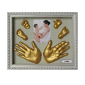 Keepsake Hands DIY Plaster Statue Casting Kit - Cast Baby Hand & Foot