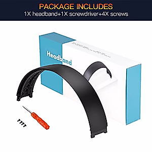 Studio 3 Headband Replacement Parts Compatible with Beats Studio 3 Wireless Headphones OEM Quality Studio3 Accessories Replacement for Beats by Dre Studio3/A1914 Over Ear Headphones (Matte Black)