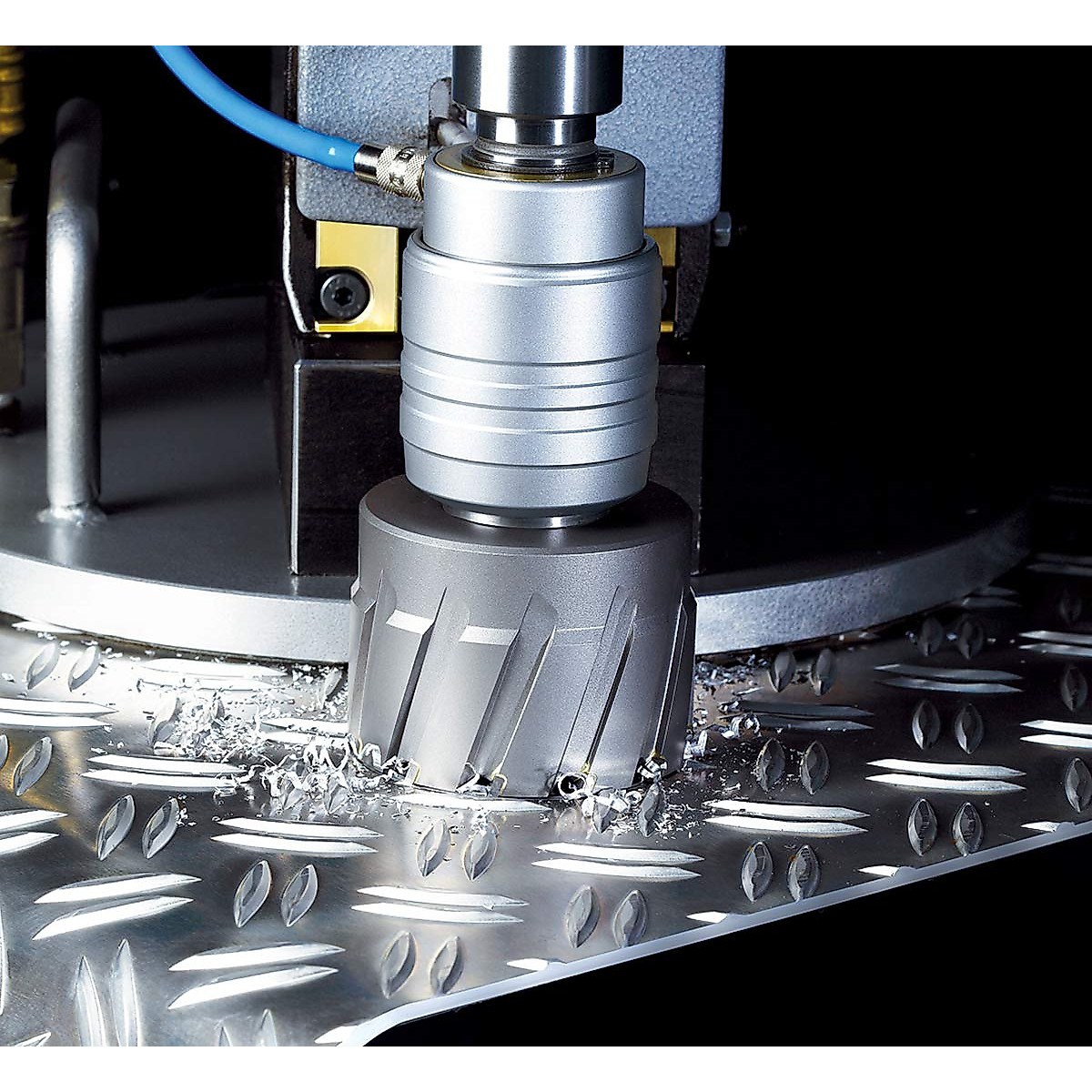CS Unitec 9-1-138 C TCT Annular Cutter 1-3/16" Dia. X 1" Depth Carbide Tip Cutting Tool Bits for Magnetic Drills/Drill Press 3/4" Weldon Shank for Metal Cutting in Steel, Stainless and More