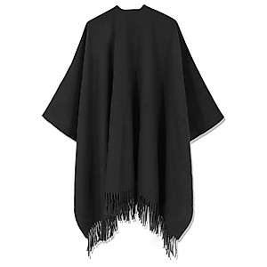 Breezy Lane Ponchos Shawl Wraps for Women Ruana Wrap Cape Cardigan Holiday Gifts for Women