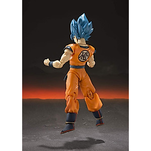 TAMASHII NATIONS Bandai S.H. Figuarts Super Saiyan God Super Saiyan Goku Dragon Ball Super: Broly Action Figure