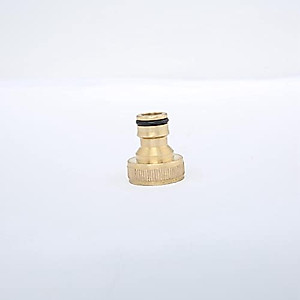 MYCENSE Brass Hose Connector,Connect and Disconnect,High Pressure Washer Adapter for Pressure Washer Garden and Watering Accessory