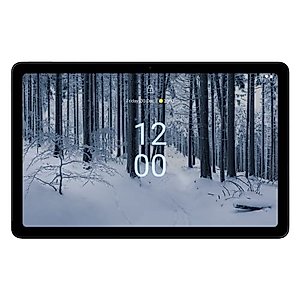 Nokia T21 4G + Wi-Fi Android Tablet (Charcoal Grey) - 10.36" 2K Screen 64GB Storage + 4GB RAM, GSM Unlocked - International Version