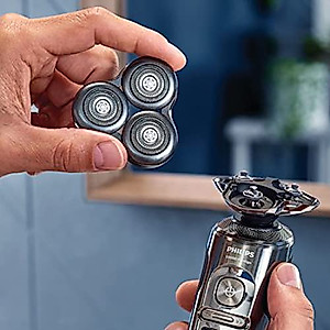 Philips Shaver Series 9000 Prestige Replacement Head with Nanotech Precision Blades, fits Shaver Series 9000 Prestige (SP98xx), SH98/70