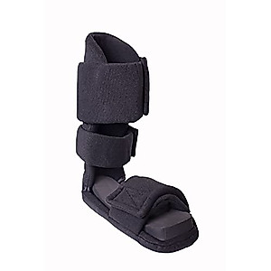 Brace Direct 90 Degree Comfort Padded Night Splint- Soft Sleeping Boot- Stretch for Plantar Fasciitis, Achilles Tendinitis and Heel Pain- Right or Left Foot- Men or Women