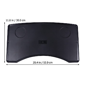 Healifty Wheelchair Tray Wheelchair Lap Tray Table Wheelchair Desk Universal Trays Desk for Manual Powered or Electric Wheelchairs 1Pcs