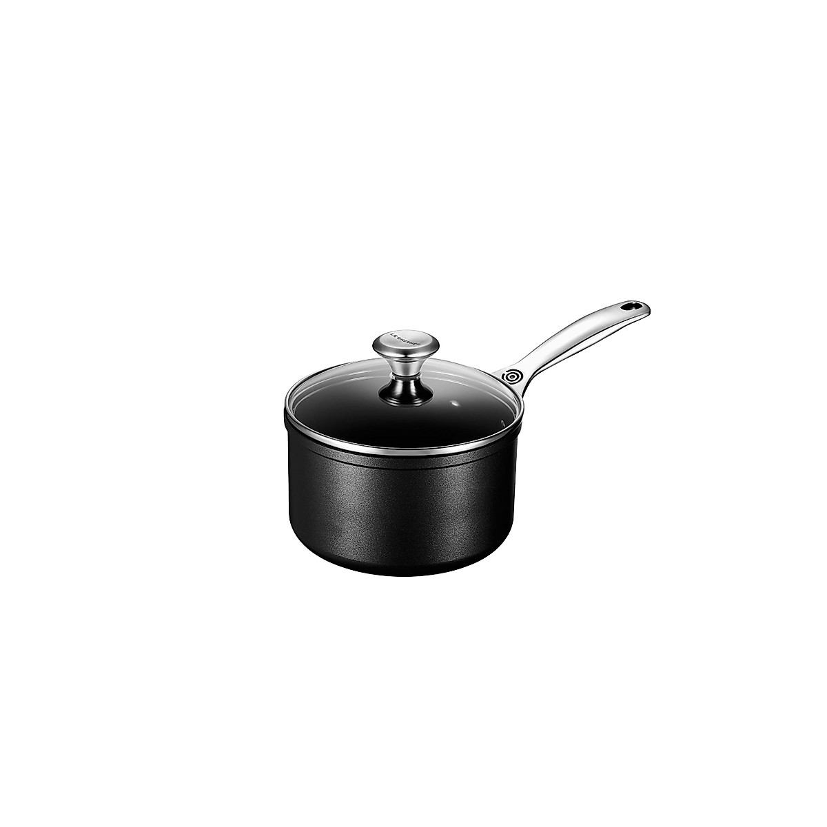 Le Creuset Toughened Nonstick PRO Saucepan With Glass Lid, 2 qt.