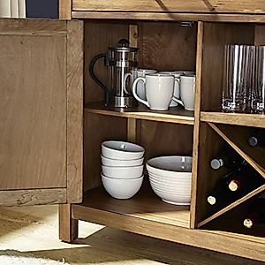 Crosley Furniture Roots Sideboard, Natural