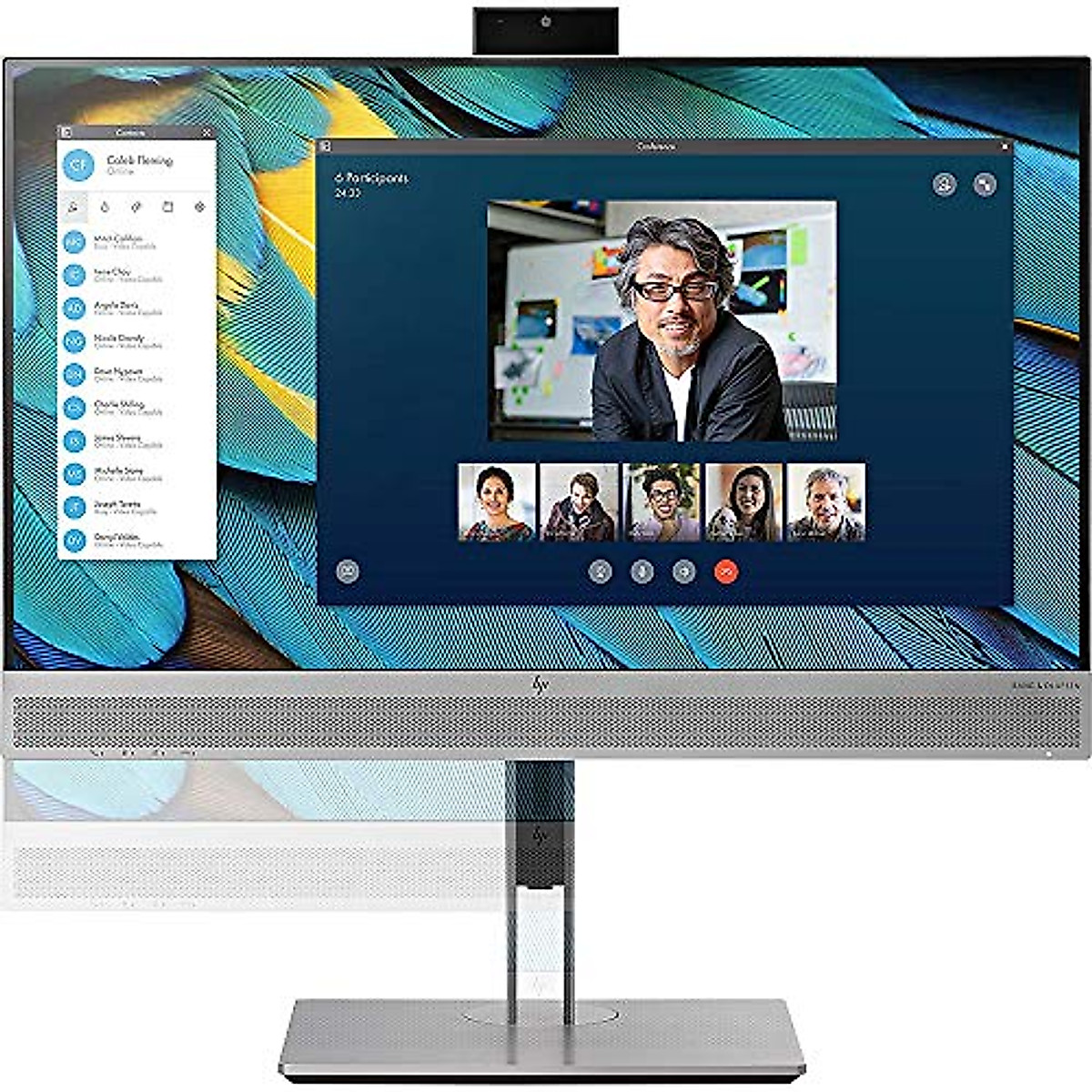 Hewlett Packard 1FH48A8#ABA 24 inch EliteDisplay E243m Monitor Bundle with 2 Pack