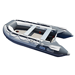 BRIS 9.8 ft Inflatable Boat Inflatable Dinghy Yacht Tender Raft with Air-deck Floor