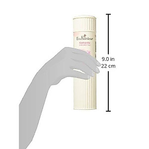 Enchanteur Romantic ,Body Perfumed Talc 200 G. (7.05 Oz) ,The exotic sensual fragrance of Bulgarian Rose and White Jasmine