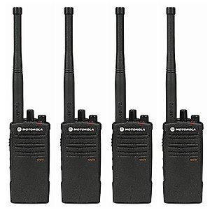 Motorola RDV5100 5-Watt, On-Site, Professional Two Way Radio (4-Pack)