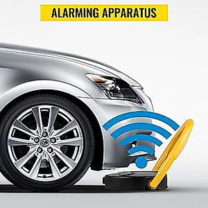 PREVCHA Automatic Parking Lock with Remote Control Auto Sensor Alarm Waterproof Private Car Latch Carport Driveway Space Guard