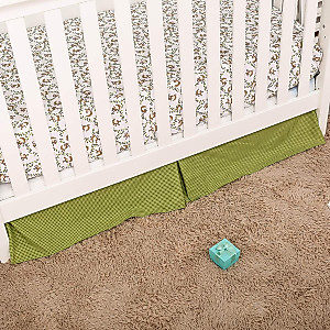 Brandream Jungle Crib Sheets for Baby Boys Toddler Fitted Sheet 100% Cotton Animal Monkey Botanical Print Nursery Bed Sheet Set