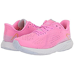 New Balance Women's Fresh Foam X Tempo V2 Running Shoe, Pink/White, 10