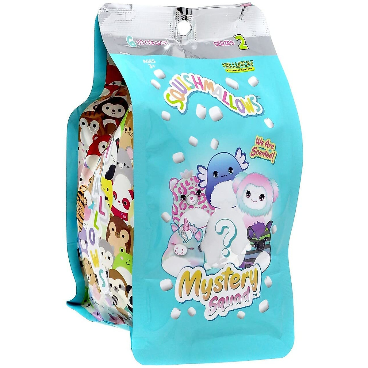 Squishmallow Kellytoy Scented Mystery Squad Bag 5” Plush (Series 2)
