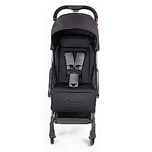 Diono Traverze Luggage-Style Travel Stroller, Black Cube