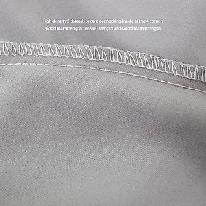 CaSaJa Original Crib Sheet and Skirt Set for Baby Boy Girl, Breathable Soft Nursery Crib Bedding Set Standard, 14” Drop Pleated Bedskirt Navy, 9” Deep Pocket Fitted Mattress Bed Sheet Gray