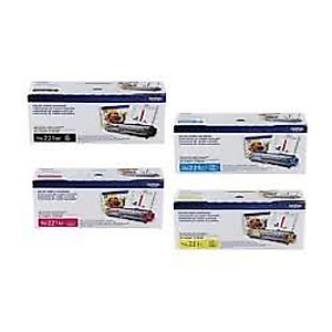 Brother MFC-9130CW Toner Cartridges Set (OEM) Black. Cyan. Magenta. Yellow