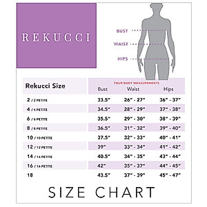 Rekucci Women's Flippy Fit N' Flare Dress with 3/4 Sleeves (14, Hunter Green)