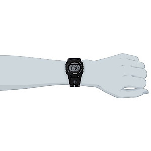 Timex Unisex Expedition Digital CAT 33mm Watch – Black Case with Black & Gray Striped Fabric Strap