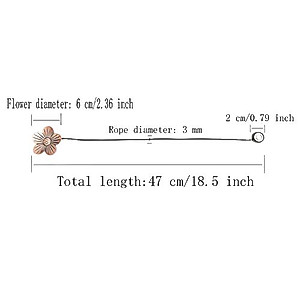 CHICTIE 1 Pair Vintage Flower Hand Carved Magnetic Tiebacks Ropes Curtain Drapery Holdbacks Artistic Room Décor for Girls Cafe Bistro (Metal Flower Tieback- Gray)
