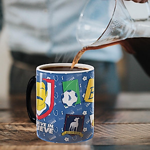 Morphing Mugs Ted Lasso – I Believe in Believe – TV Show Graphics and Icons – One 11 oz Color Changing Ceramic Mug – Image Revealed When HOT Liquid Is Added!