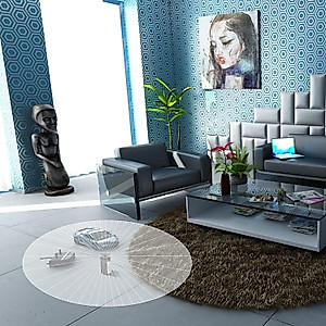 LAPTPBAT 2-Pack Dual Model Virtual Wall Barrier for Roomba 800,900,I S & E Series,e5 e6 i4 i6 i7 i8 S9,5150,7550, e5120, e5152 and All Plus Versions,Light House for Roomba