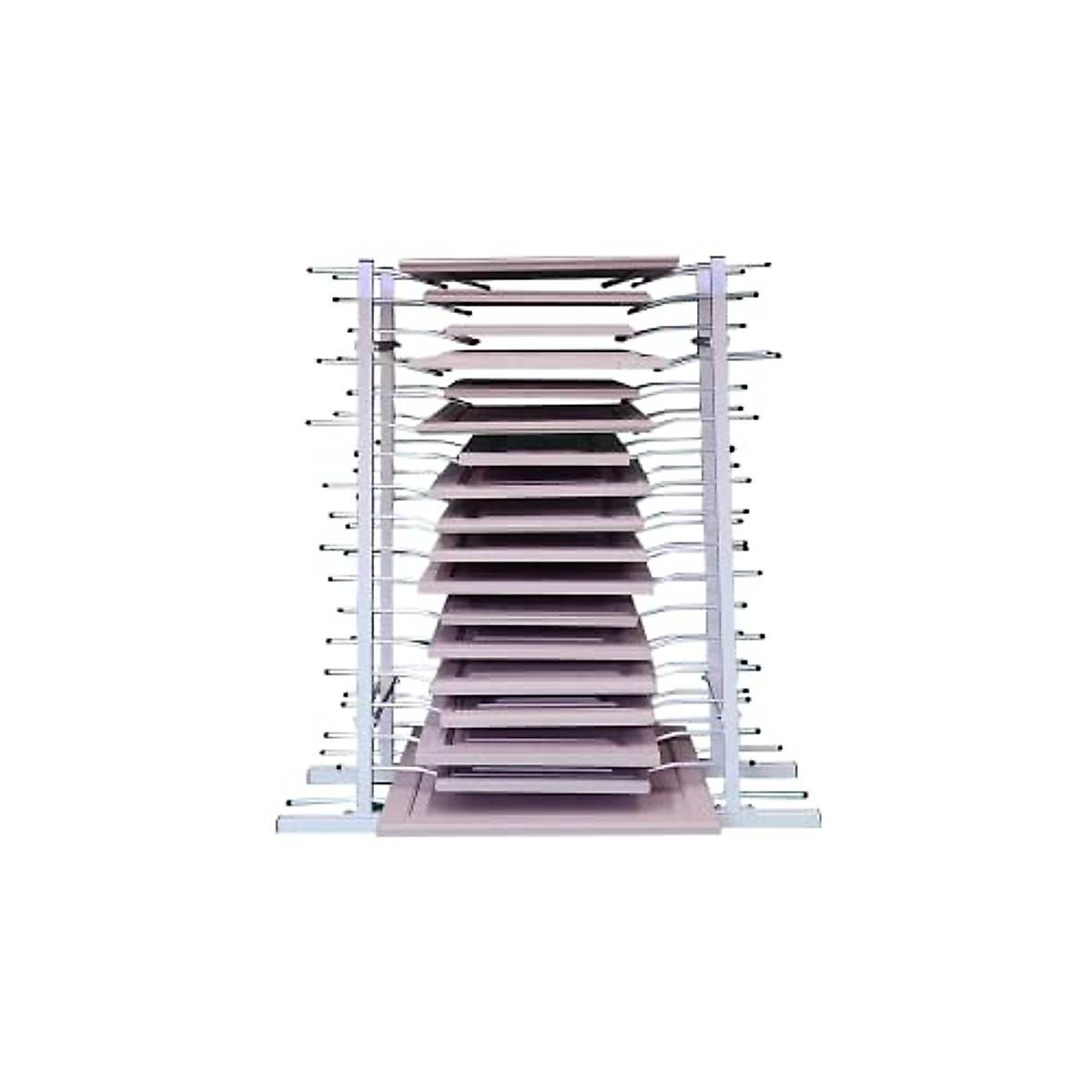 Rotating Paint Rack & 18 Door Dry Rack