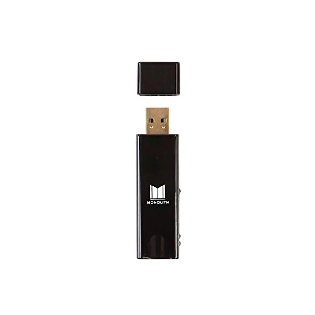 Monolith Hi-Res DAC Headphone Amp - Black with Savitech SA922 Controller, 32-bit HyperStream, Plug and Play