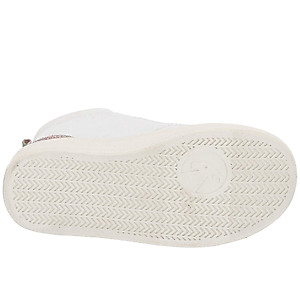 BILLY Footwear Kids Baby Girl's Classic Lace High (Toddler) White Rainbow 10 Toddler M