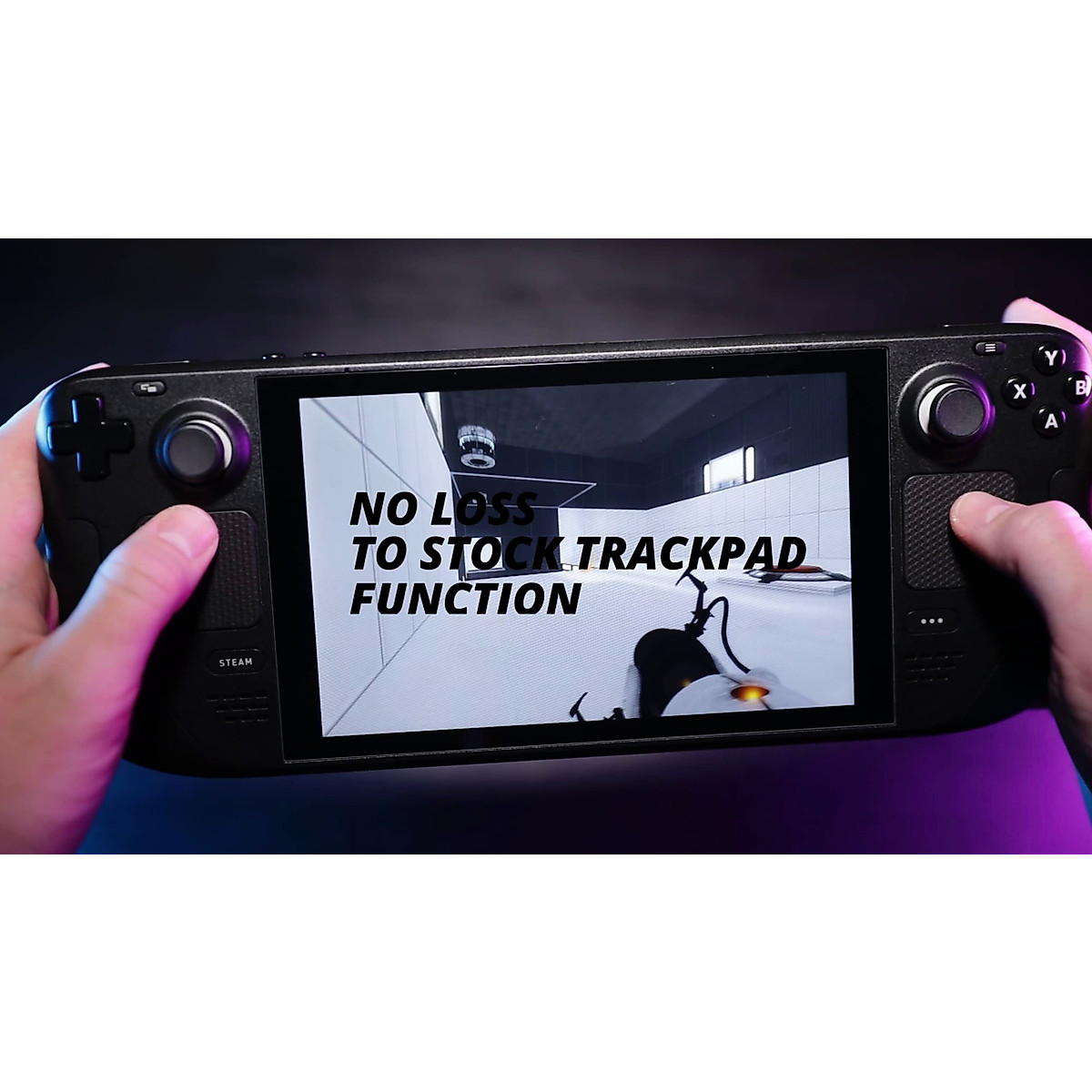 TouchProtect - Steam Deck OLED compatible.Accesories Skin to Add Grip, Style, Tactile Feedback, and Protect Steam Deck Trackpad. Touchpad Protector, Steam Deck Skin