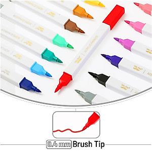Mr. Pen- Acrylic Paint Markers Brush Tip, 16 pcs, Vibrant Color, Acrylic Paint Pens, Paint Marker, Paint Pens Acrylic Markers Paint Pens, Acrylic Paint Markers Set, Acrylic Brush Markers