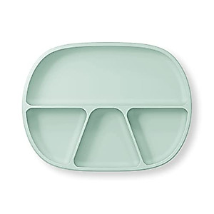 NUK Silicone Baby Suction Plates, Durable Suction Feature Helps Reduce Spills, Microwave & Dishwasher Safe, BPA-Free, Pack of 2