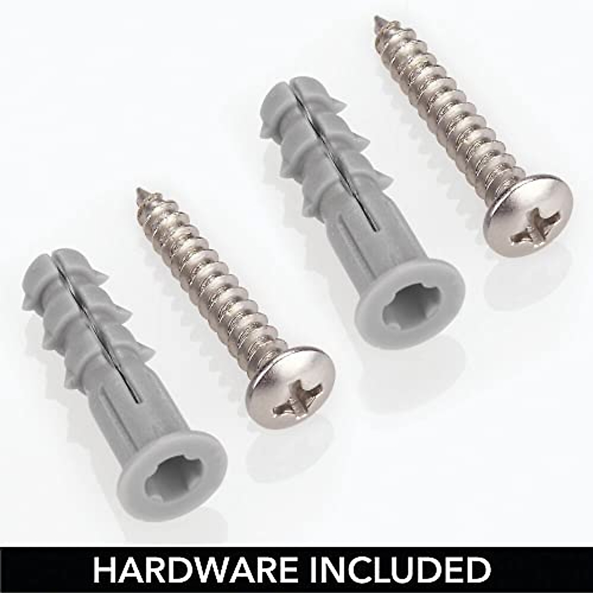 mDesign Modern Metal Shoe Organizer Display & Storage Shelf Rack - Adjustable Shelves Hang & Store Kicks, Running, Basketball, Trainers, Tennis Shoes - 3 Tier, Wall Mount - Holds 6 Shoes - Satin