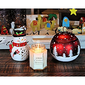 Just Makes Scents 3 Pack - Christmas Memories (Cinnamon, Clove & Vanilla) Blended Soy Candle
