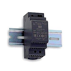 Mean Well DDR-30G-15 Isolated DC/DC Converters 30W 9-36Vin 15Vout 2A DIN Rail, adj Output, Enclosed