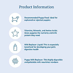 PetAg Esbilac Puppy Milk Replacer Liquid for Newborn to Six Weeks - Highly Palatable - 11 Fl Oz - 4 Pack