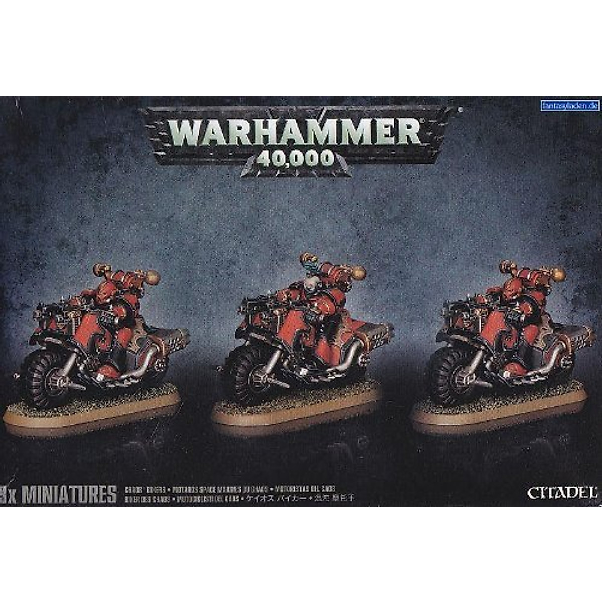 Games Workshop - Warhammer 40,000 - Chaos Space Marines Bikers