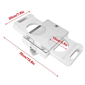 Hamburger Pressing Mould Maker, Auto Burger Patty Maker, 2 Holes Non Stick, Food Grinder Attachment and LEM Meat Grinders
